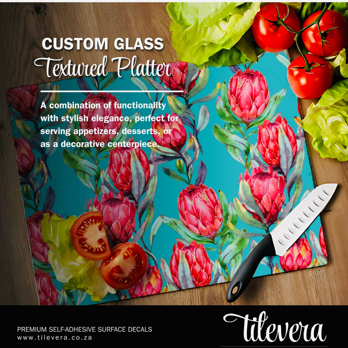 Custom Glass Platter and Coaster Bundles — The Next Chapter Studio